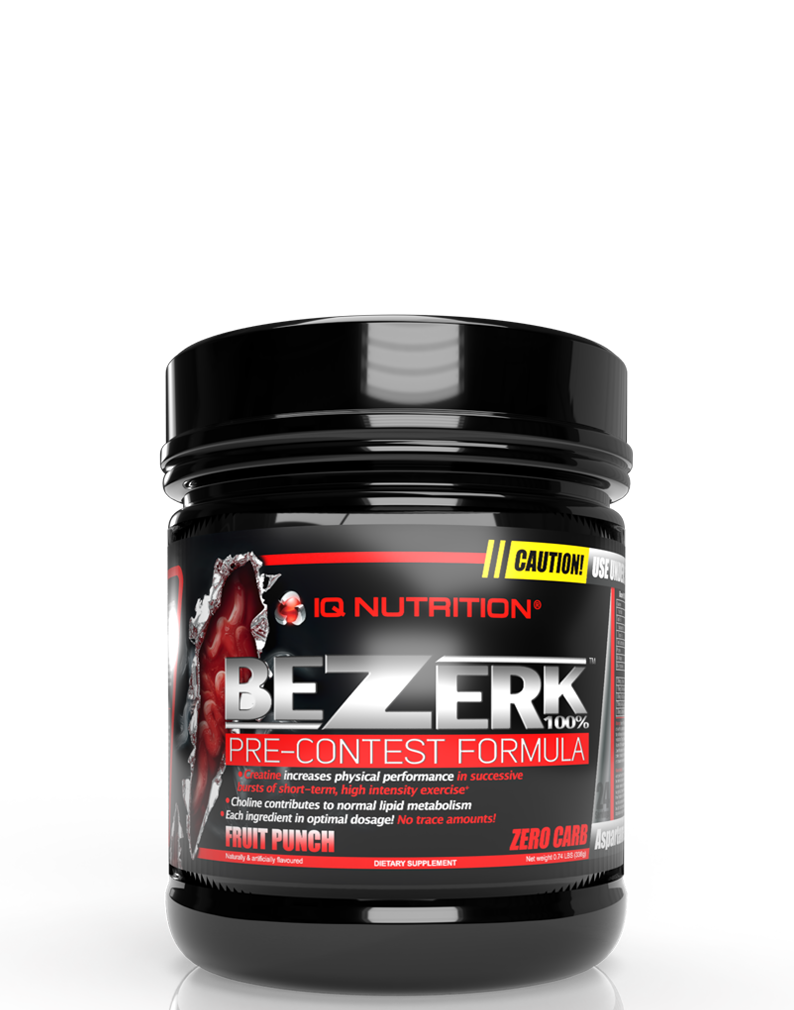 Bezerk 100% Pre-Workout | Strength, Focus & Energy for Serious Athletes ...